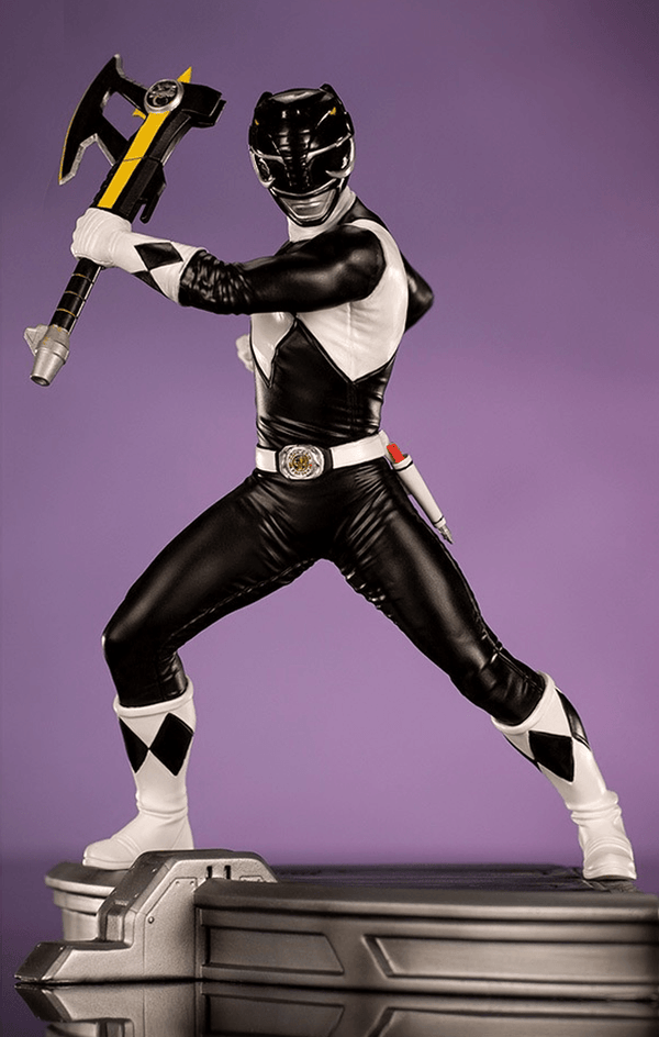 Statue Black Ranger - Mighty Morphin Power Rangers - BDS Art Scale 1/1 ...