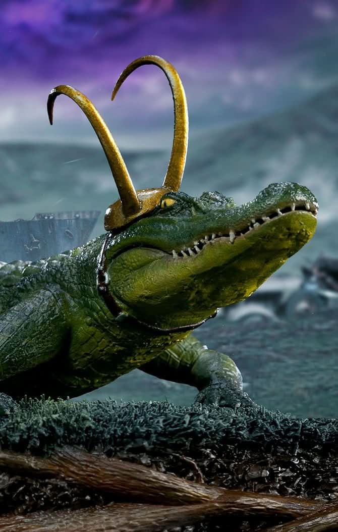 Alligator Loki - Loki Series - Art Scale 1/10 - Iron Studios – Iron ...