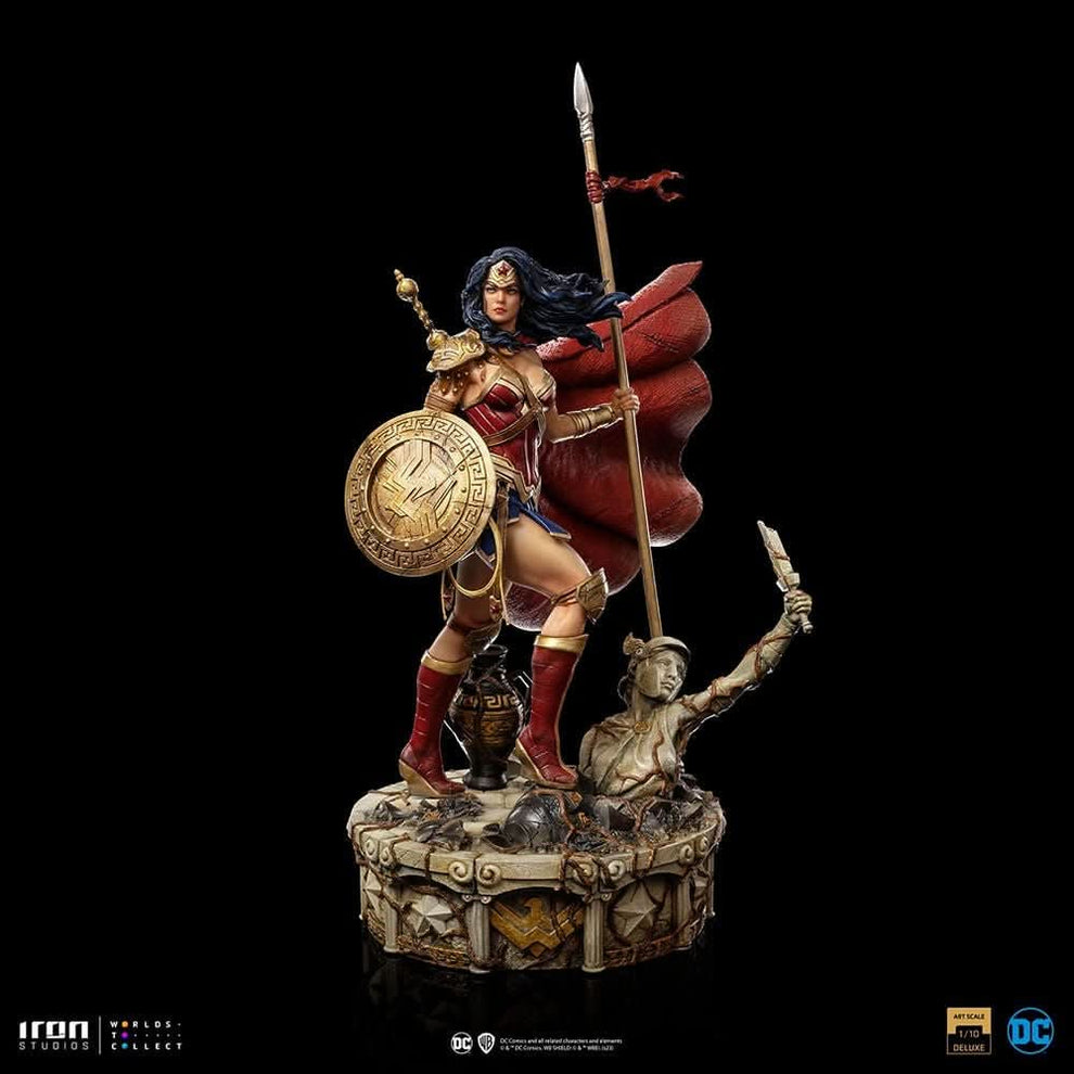 Wonder Woman Unleashed - DC Comics - Art Scale 1/10 - Iron Studios ...