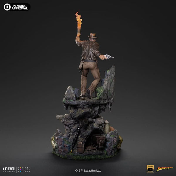 Indiana Jones Deluxe - Indiana Jones - Art Scale 1/10 - Iron Studios ...