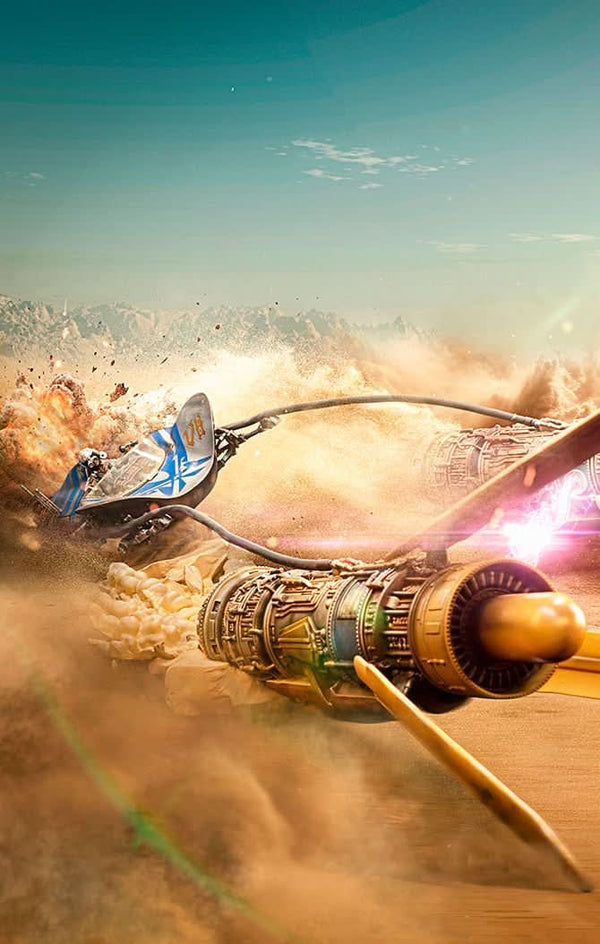 Statue Anakin's Pod Racer - Star Wars - Demi Art Scale 1/20 - Iron Stu ...