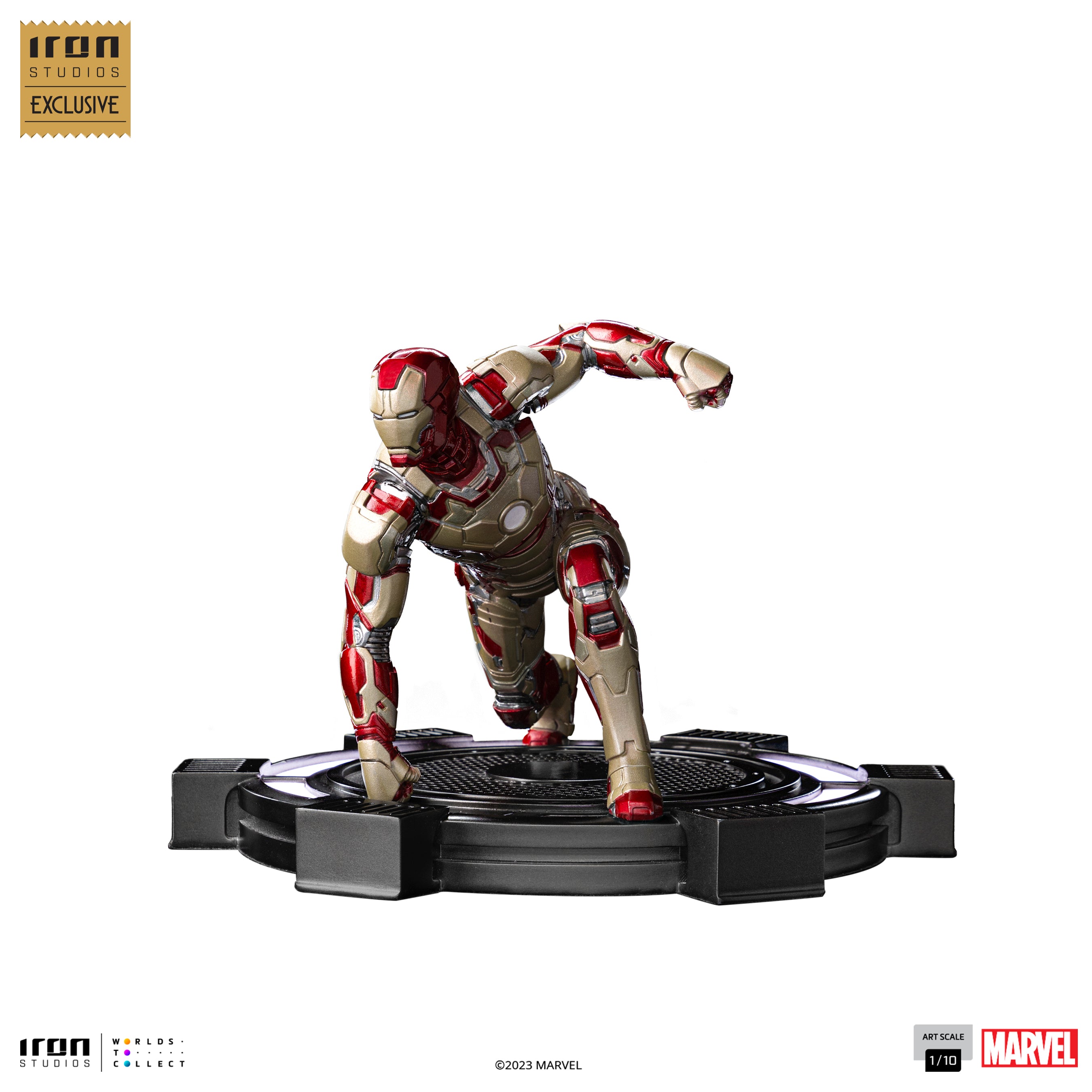 Statue Iron Man Mark XLII (2023 Event Exclusive) - The Infinity Saga ...